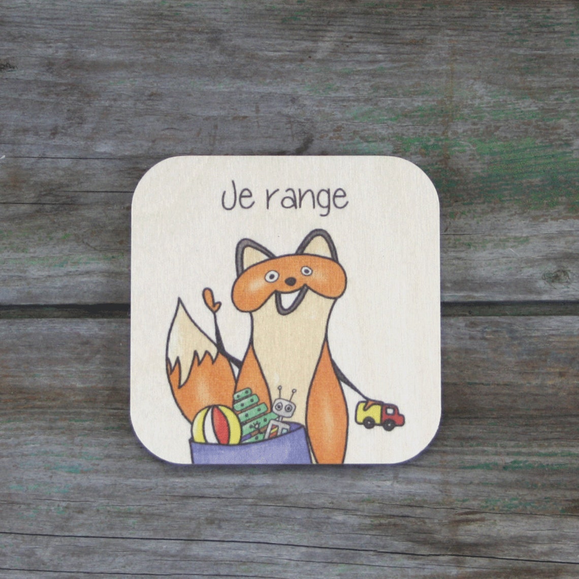 Pictogramme Je range, en bois Routine quotidienne 3 à 5 ans - Etsy Canada