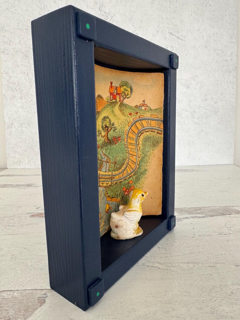 Vintage Duck Storybook Box - Etsy