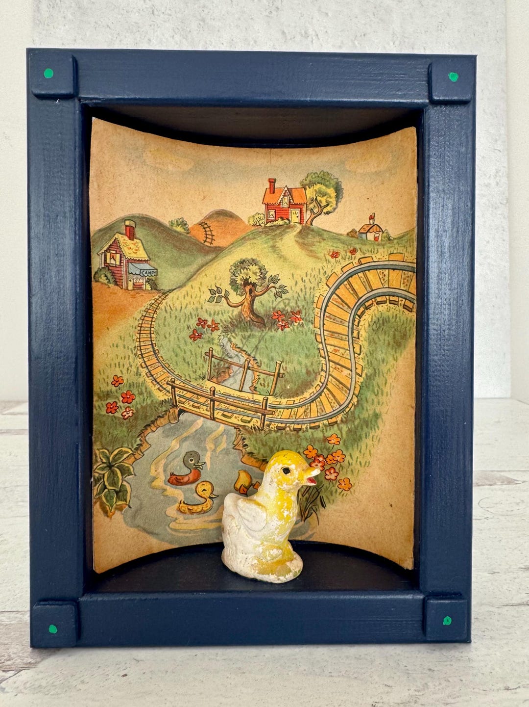 Vintage Duck Storybook Box - Etsy