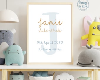 Baby Birth Print | Etsy