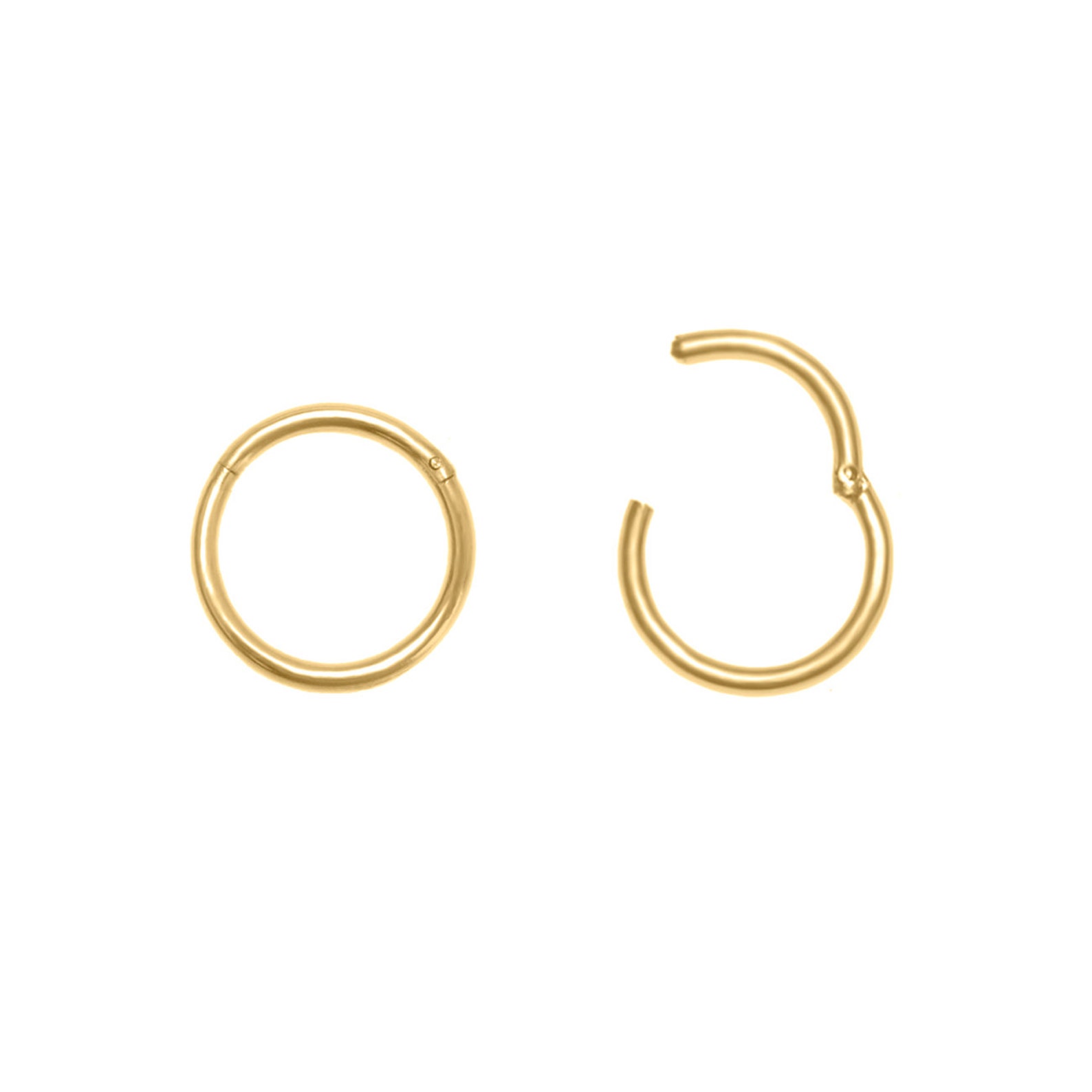 Septum Clicker Jewelry Surgical Steel 14g / Daith Ring, Septum Ring ...