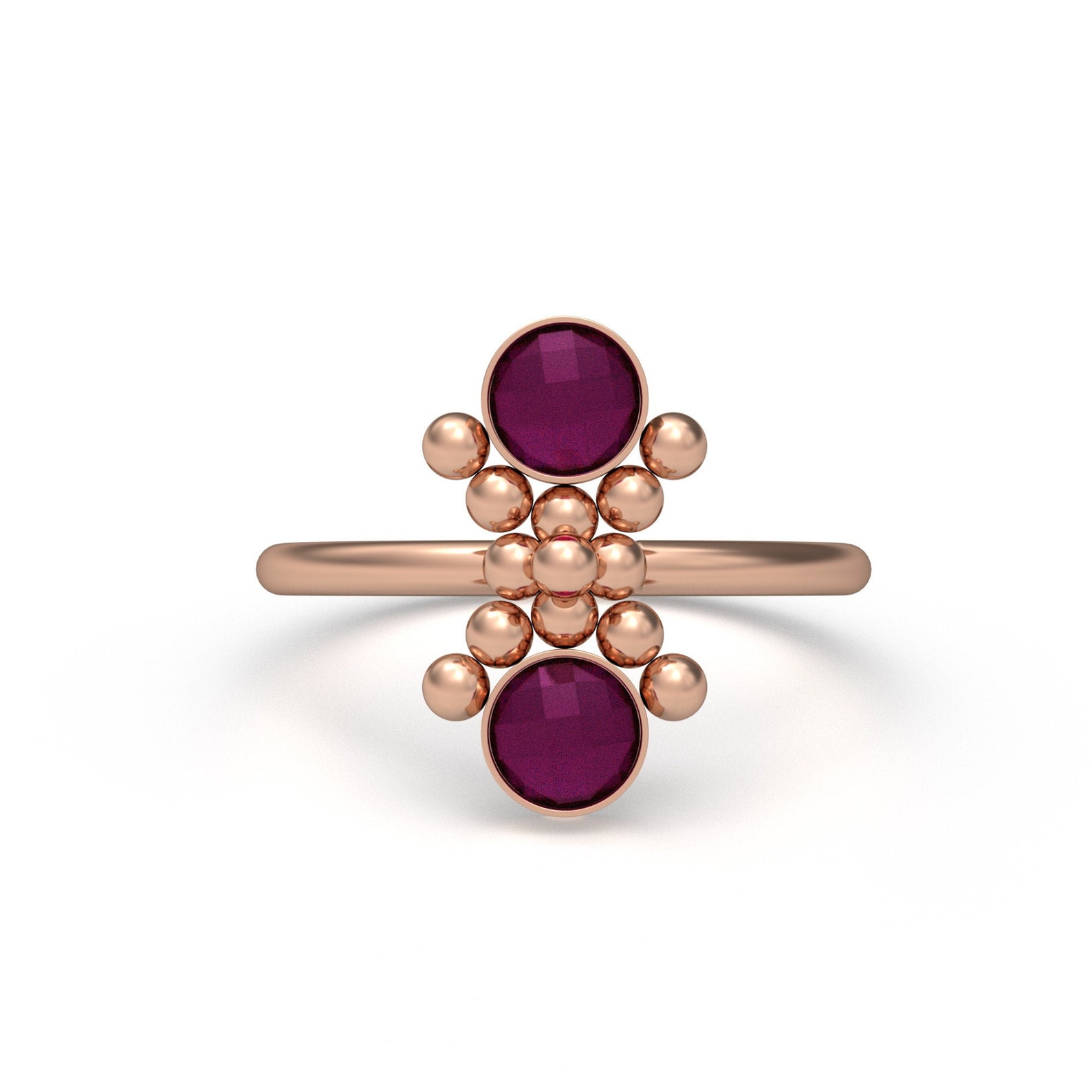 Nose Earring Surgical Steel Ruby Nose Piercing Nostril | Etsy