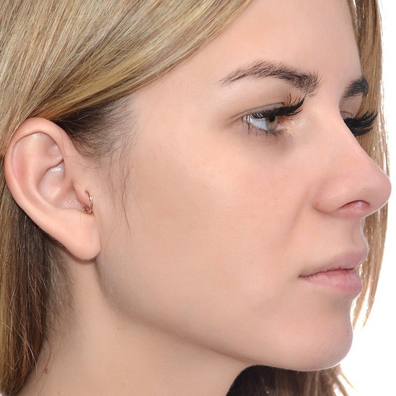 Gold Twisted Septum Ring 16g / Septum Piercing Septum Jewelry - Etsy