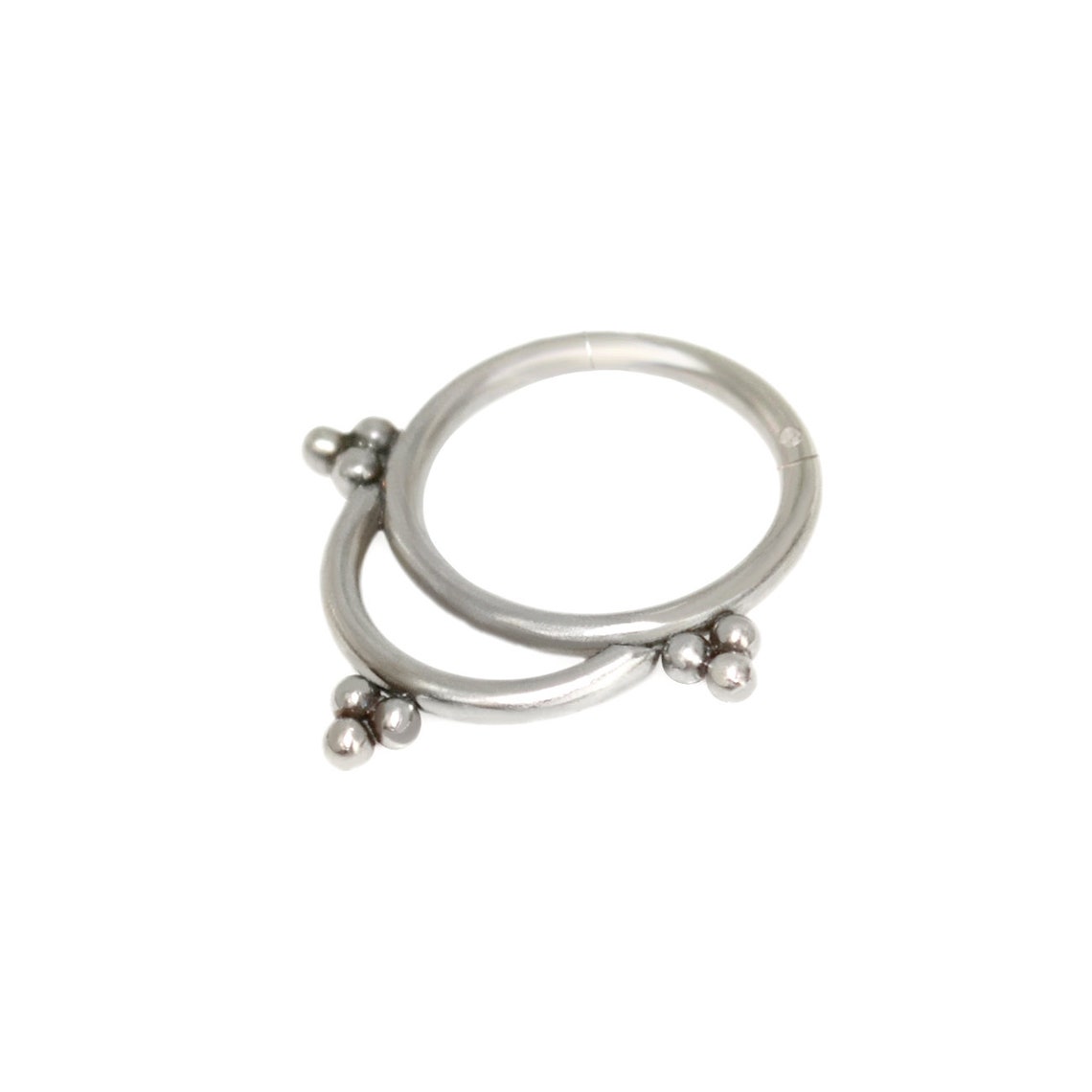 Septum Clicker Ring Surgical Steel 14 Gauge / Daith Piercing - Etsy