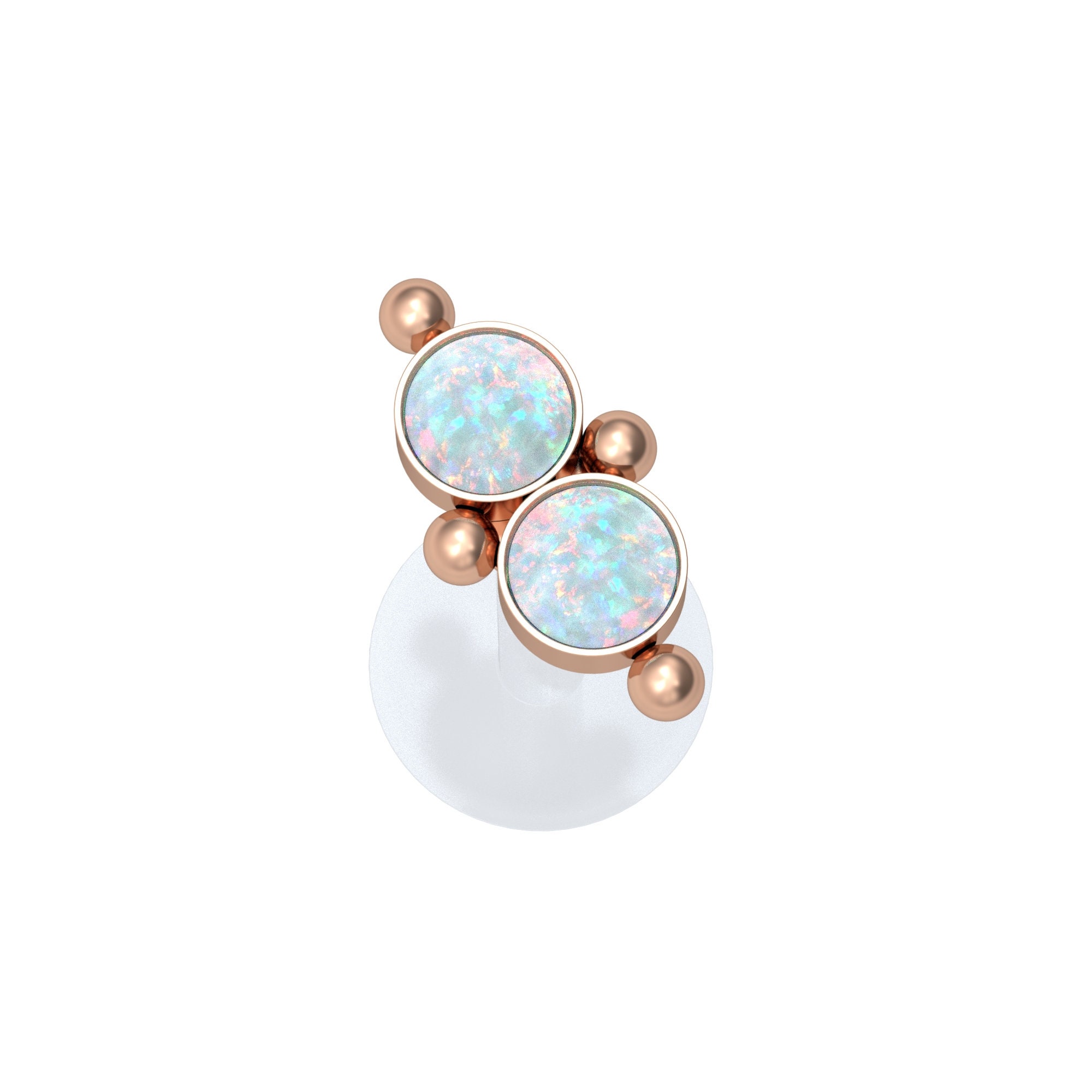 Opal Monroe Lip Ring Bioflex Lip Labret Medusa Lip Stud Medusa - Etsy