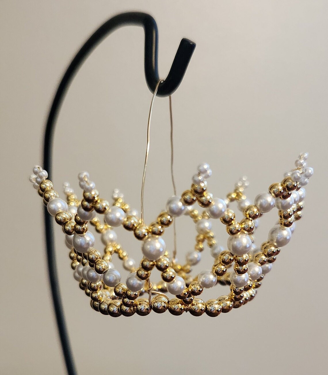 Chrismon Ornament a Crown for the King - Etsy