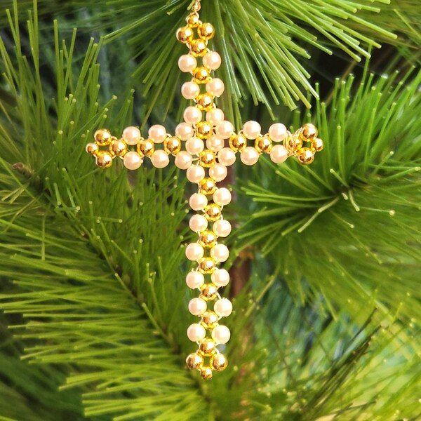Beaded Chrismon Ornaments - Etsy
