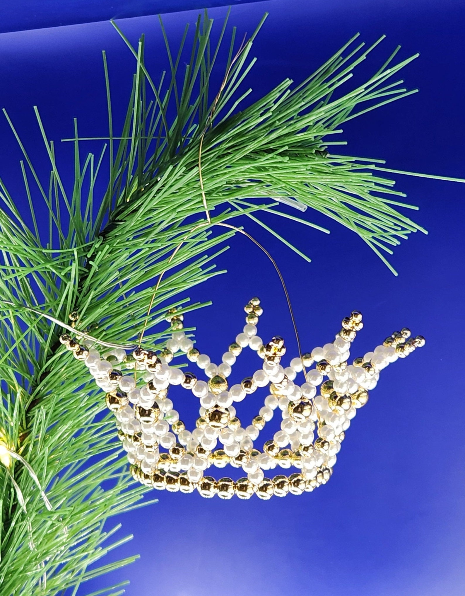 Chrismon Ornament -- a Crown for the King - Etsy