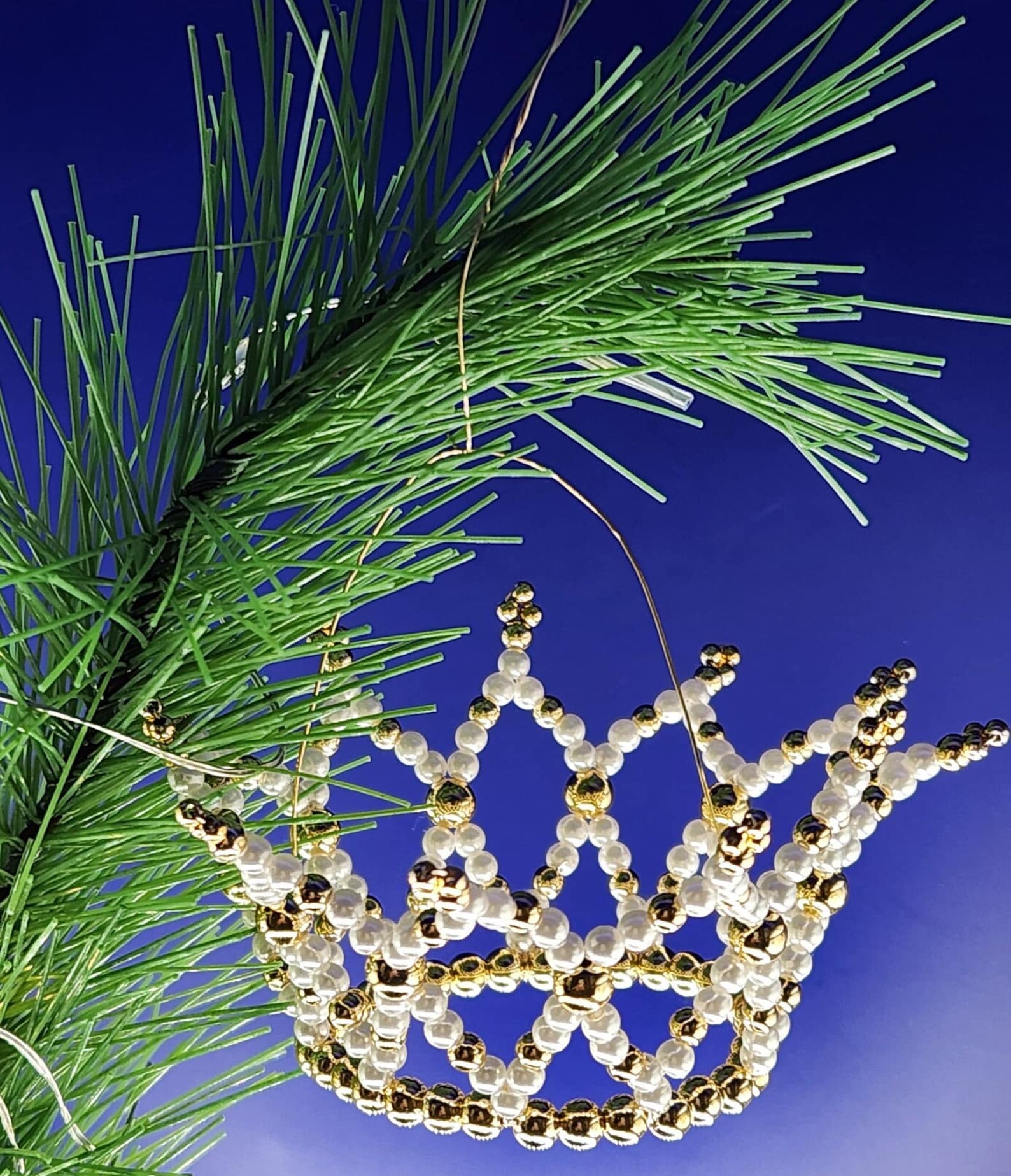 Chrismon Ornament -- a Crown for the King - Etsy