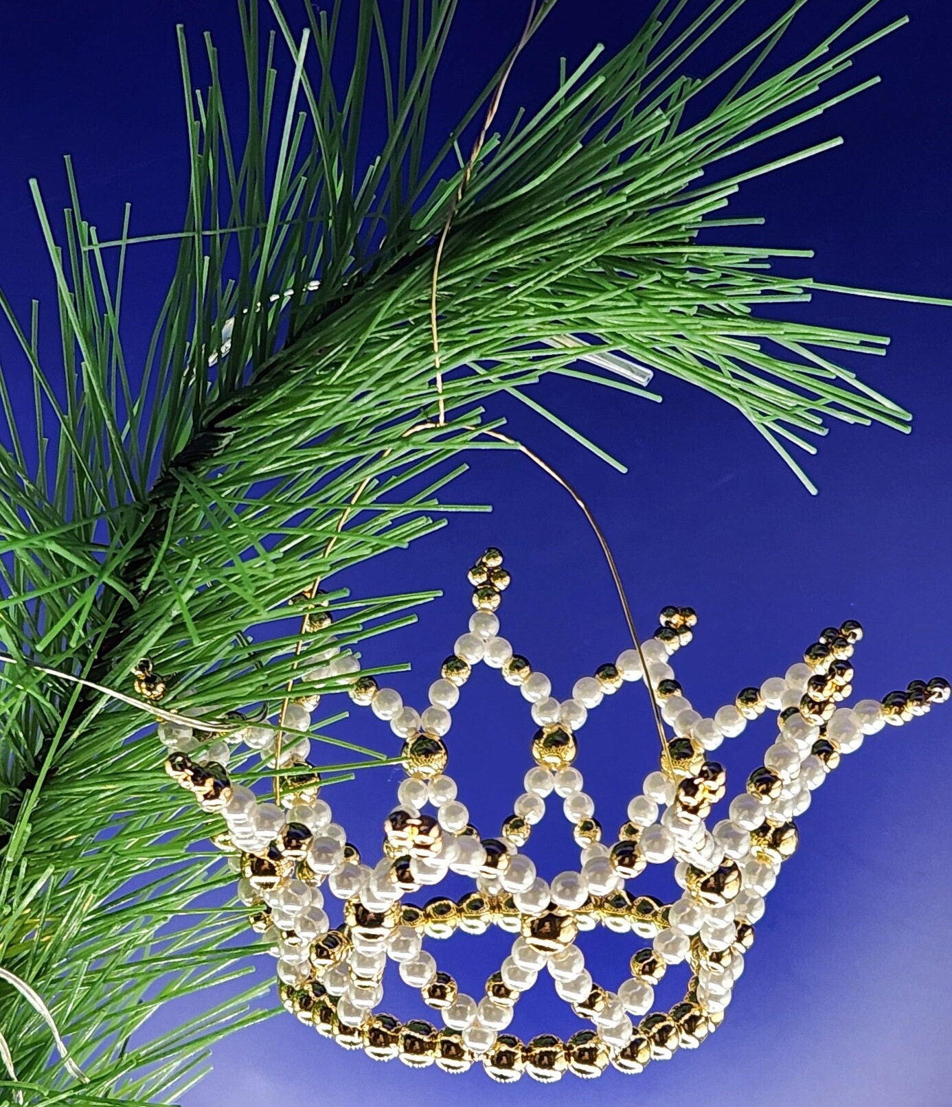 Chrismon Ornament -- a Crown for the King - Etsy
