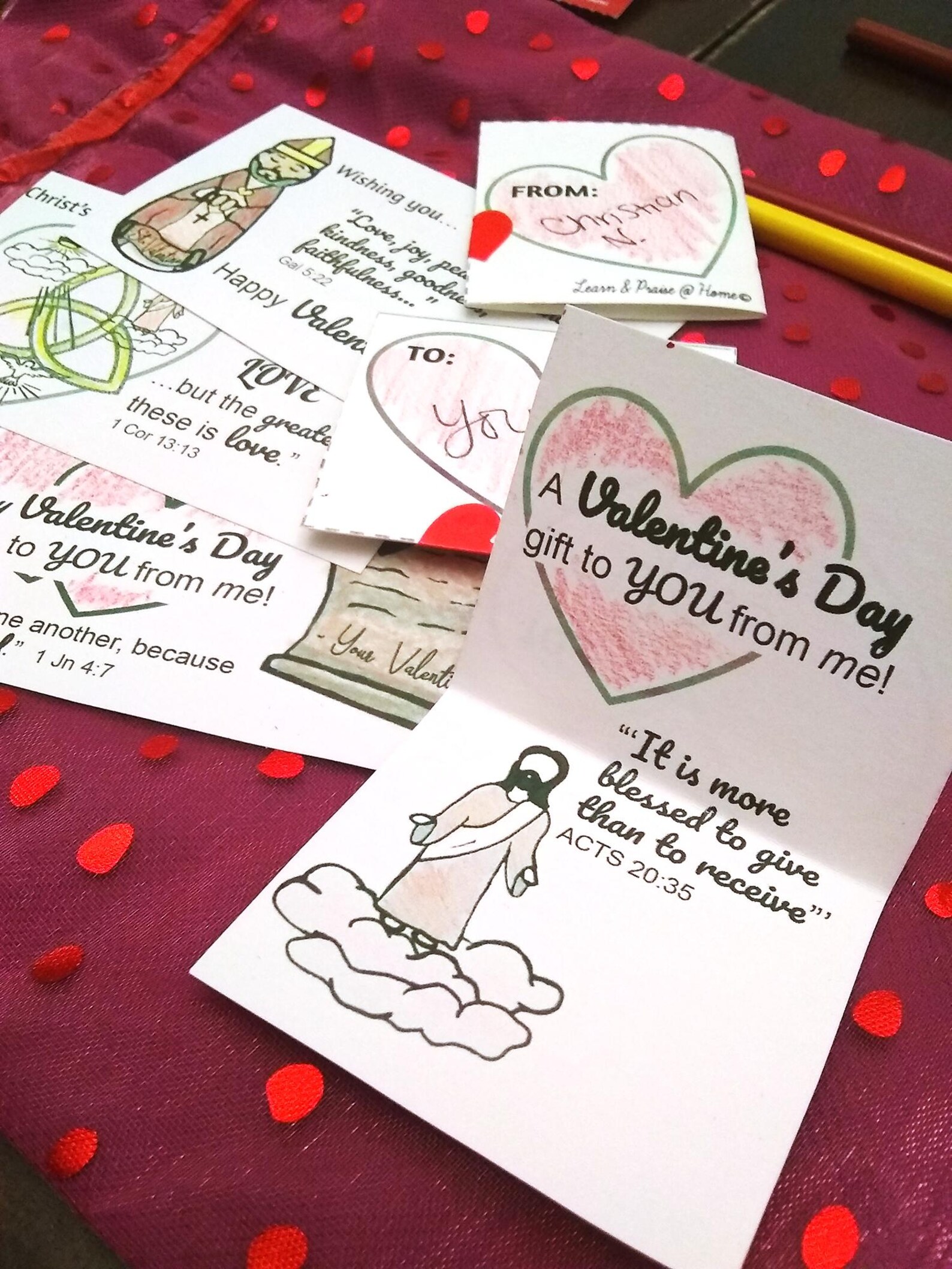 Printable Catholic Saint Valentine's Day Cards st. Valentine Fact Page ...
