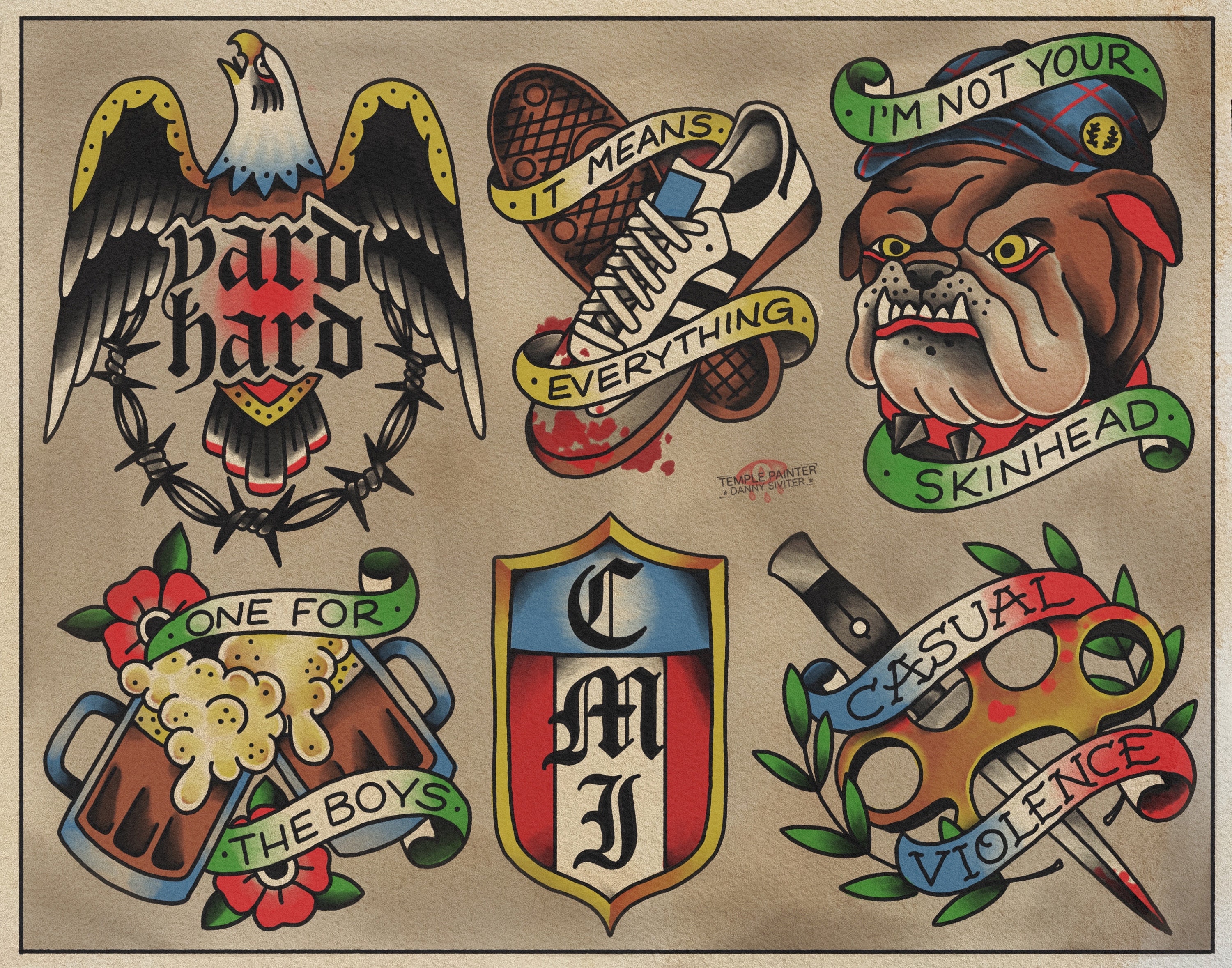 Irish Republican Army Tattoos