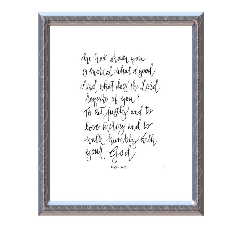 Micah Sign - Etsy Canada