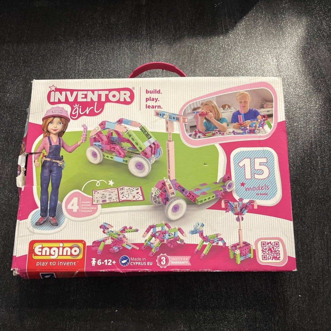 Engino ENG-IG15 Inventor Girl 15 Models Kit Damaged Box - Etsy