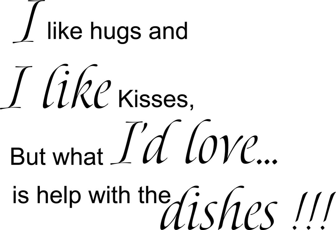 I Like Hugs and I Like Kisses Printable Wall Art - Etsy