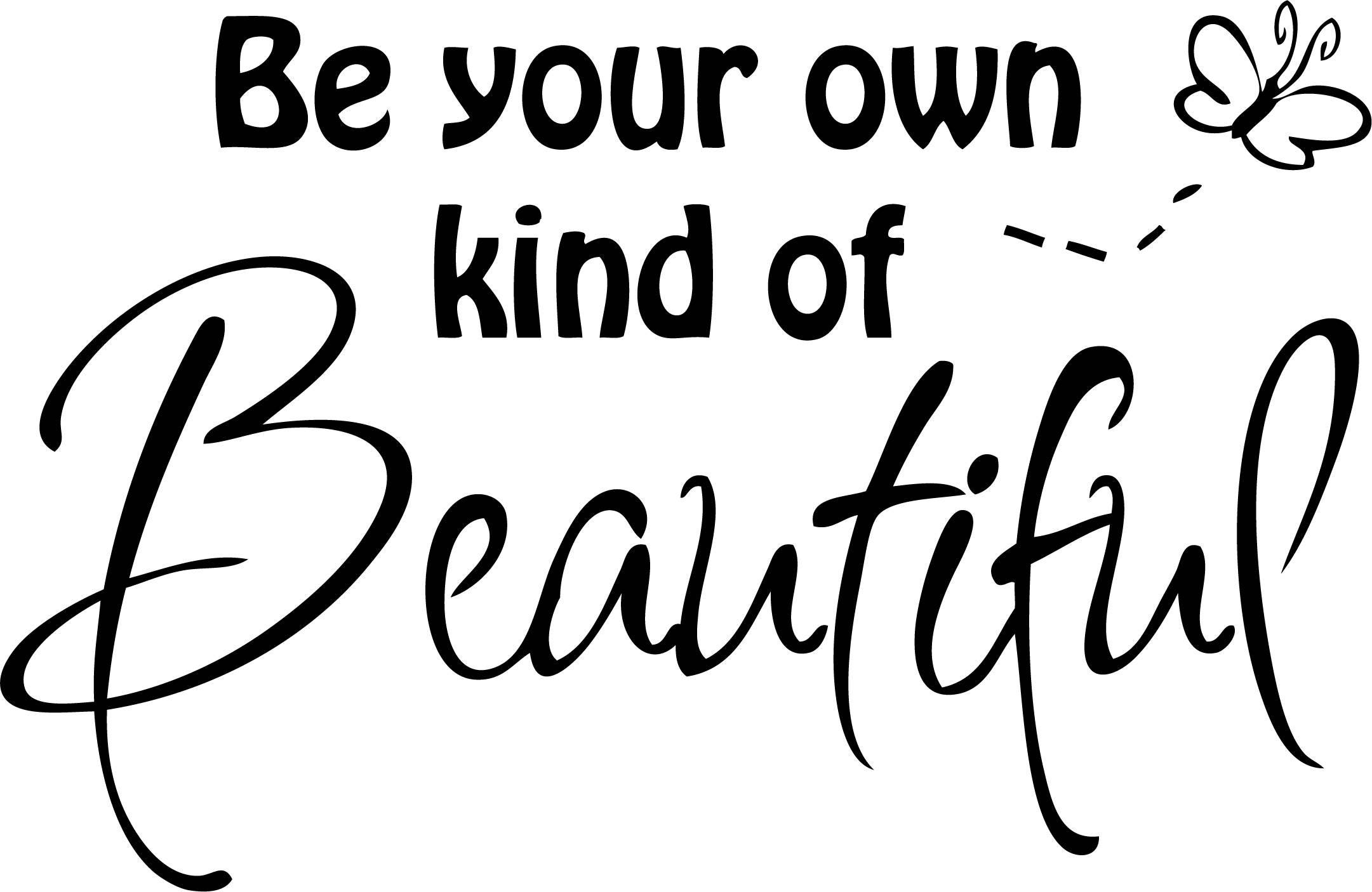 Be Your Own Kind Beautiful Printable Wall Art - Etsy