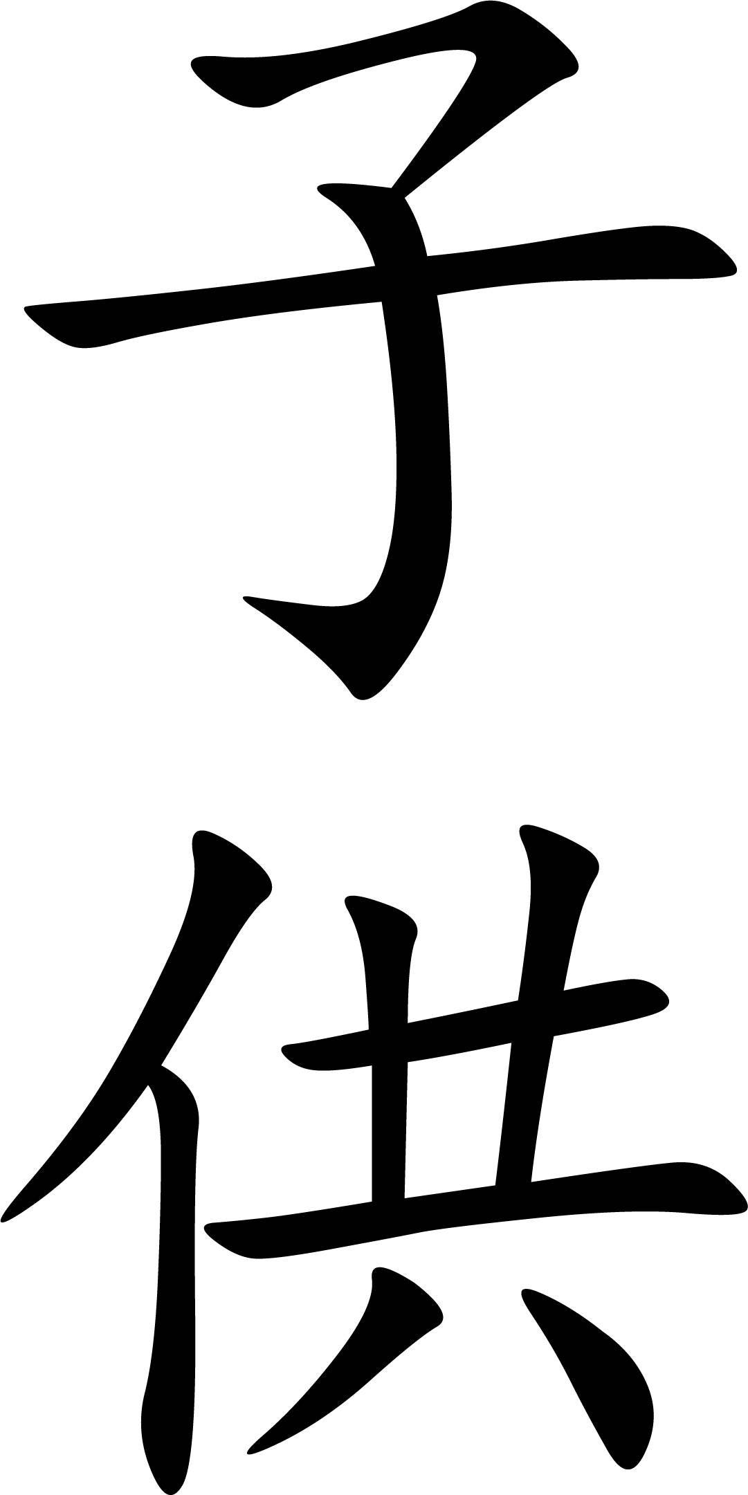 Child Chinese Kanji Character Symbol Printable Wall Art - Etsy
