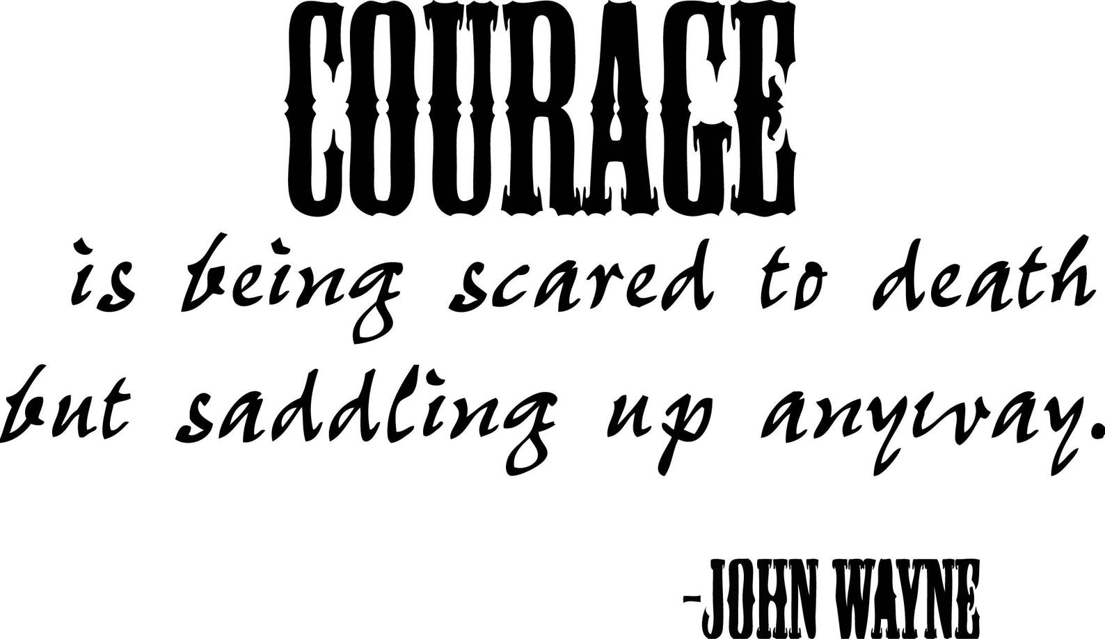 Courage John Wayne Quote Printable Wall Art | Etsy Courage John Wayne Quote Printable Wall Art | Etsy