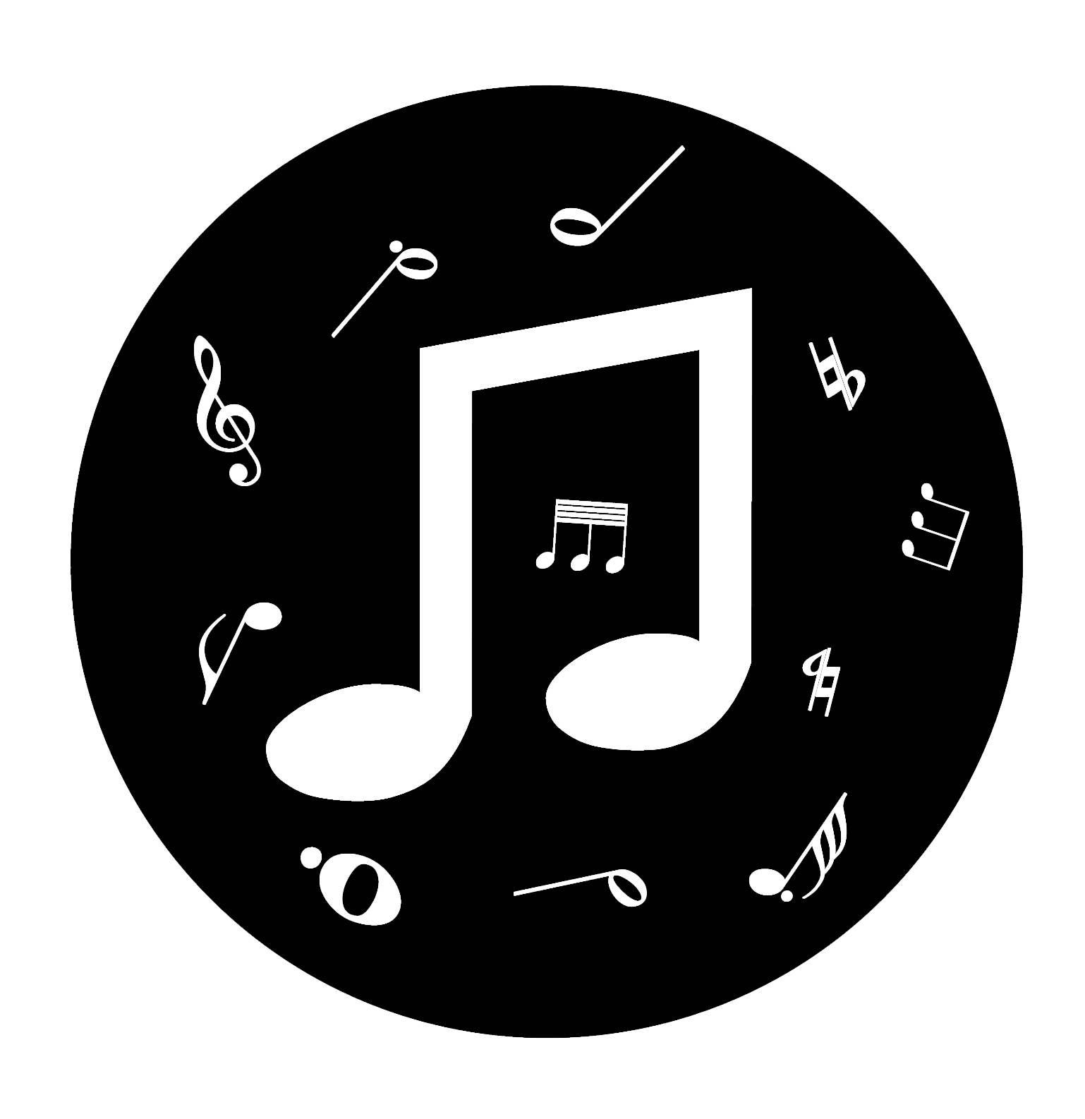 MN10 CD and Music Notes DIY Sticker Home Décor Wall Art - Etsy