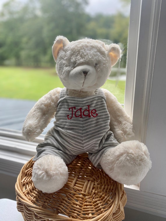 Personalized Teddy Bear / Monogrammed Teddy / Plush Teddy - Etsy