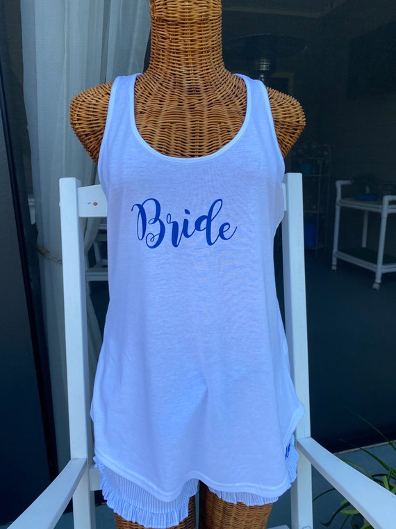 Bride Tank Tops / Bridesmaid Tank Tops / Bridal Party Tank | Etsy