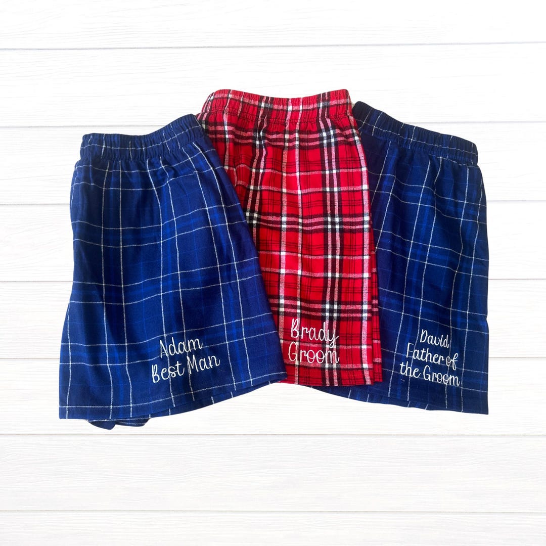 Personalized Boxer Shorts / Custom Boxers / Men's Boxer Shorts / Groom ...