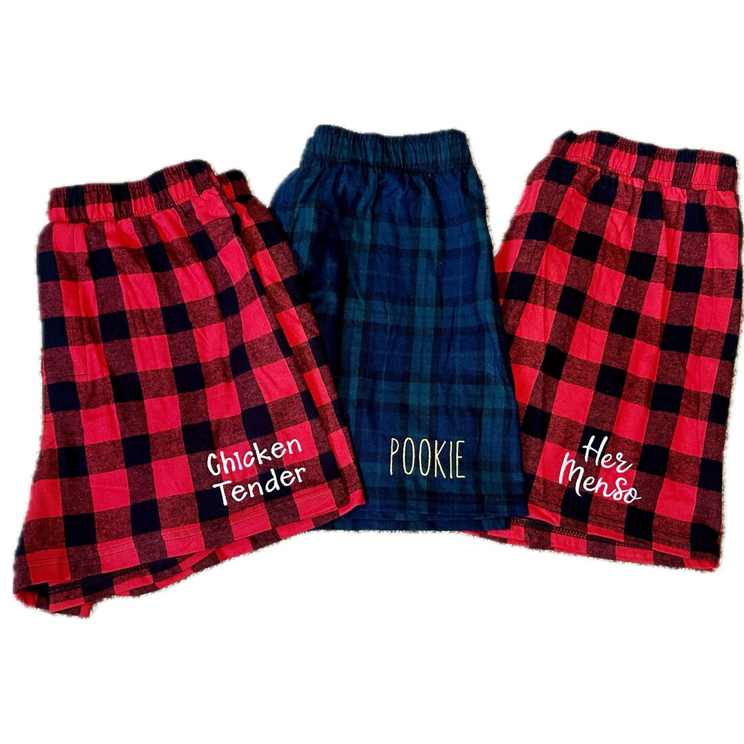 Custom Men's Boxers / Monogrammed Boxer Shorts / Embroidered Boxer ...