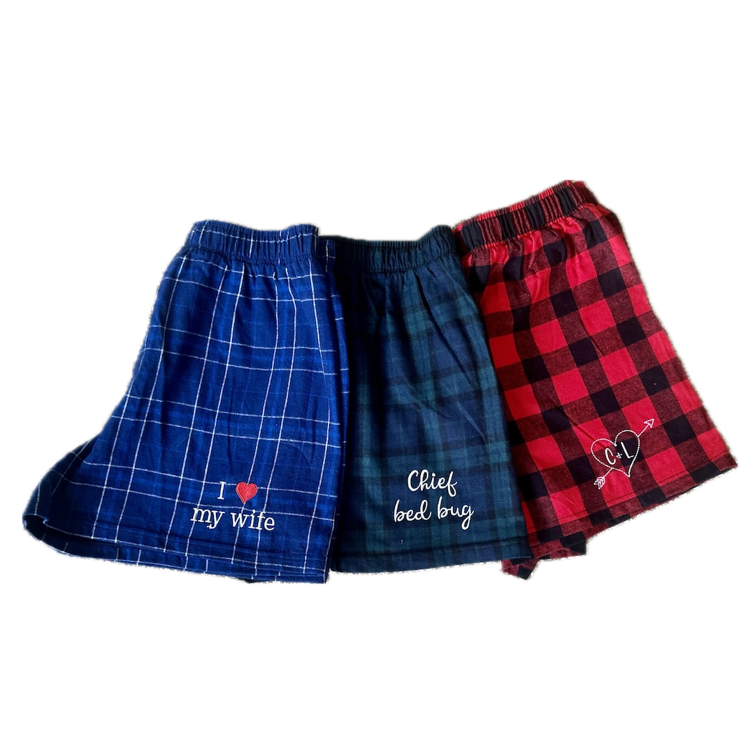 Men's Boxers / Valentines Day Boxer / Men's Personalized Boxers ...