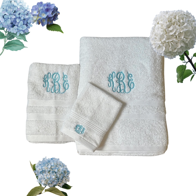 Monogrammed Towels - Etsy