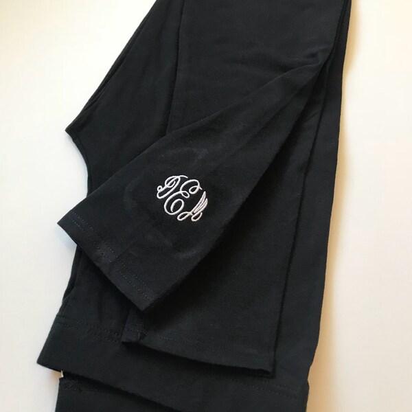 Monogram Yoga Pants - Etsy