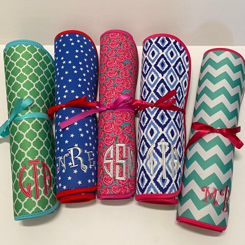 Monogrammed Swimsuit Saver Personalized Neoprene Pool Mat | Etsy