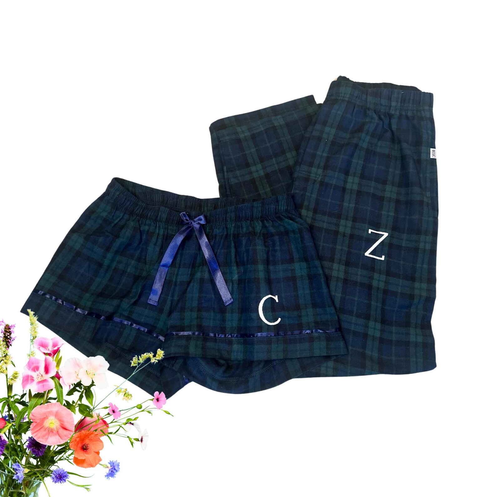 Personalized Couple's Pajamas / Matching PJ Set / Mr. and Mrs. Pajamas ...