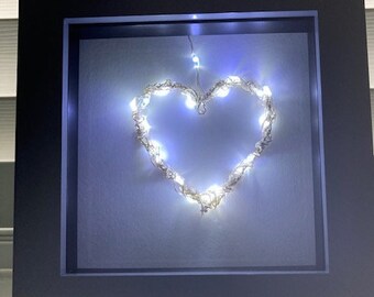 Wire Heart Frame - Etsy UK
