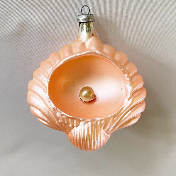 Pink Shell Ornament - Etsy