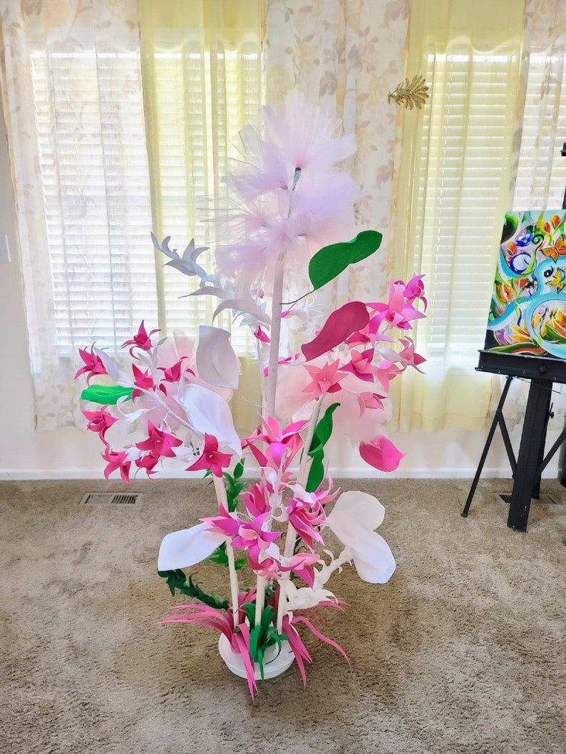 Oversized Pink Flower Installation/5 Ft Tall - Etsy