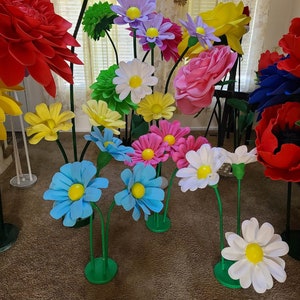 Oversized Foam Daisies With Stem/custom Type Color Size/sizes Listed in ...