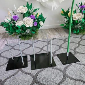 Giant Foam Flowers With Stem/outdoor and Indoor Decor/26 Inches in ...