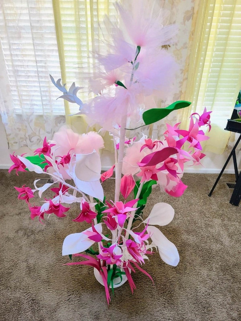 Oversized Pink Flower Installation/5 Ft Tall - Etsy