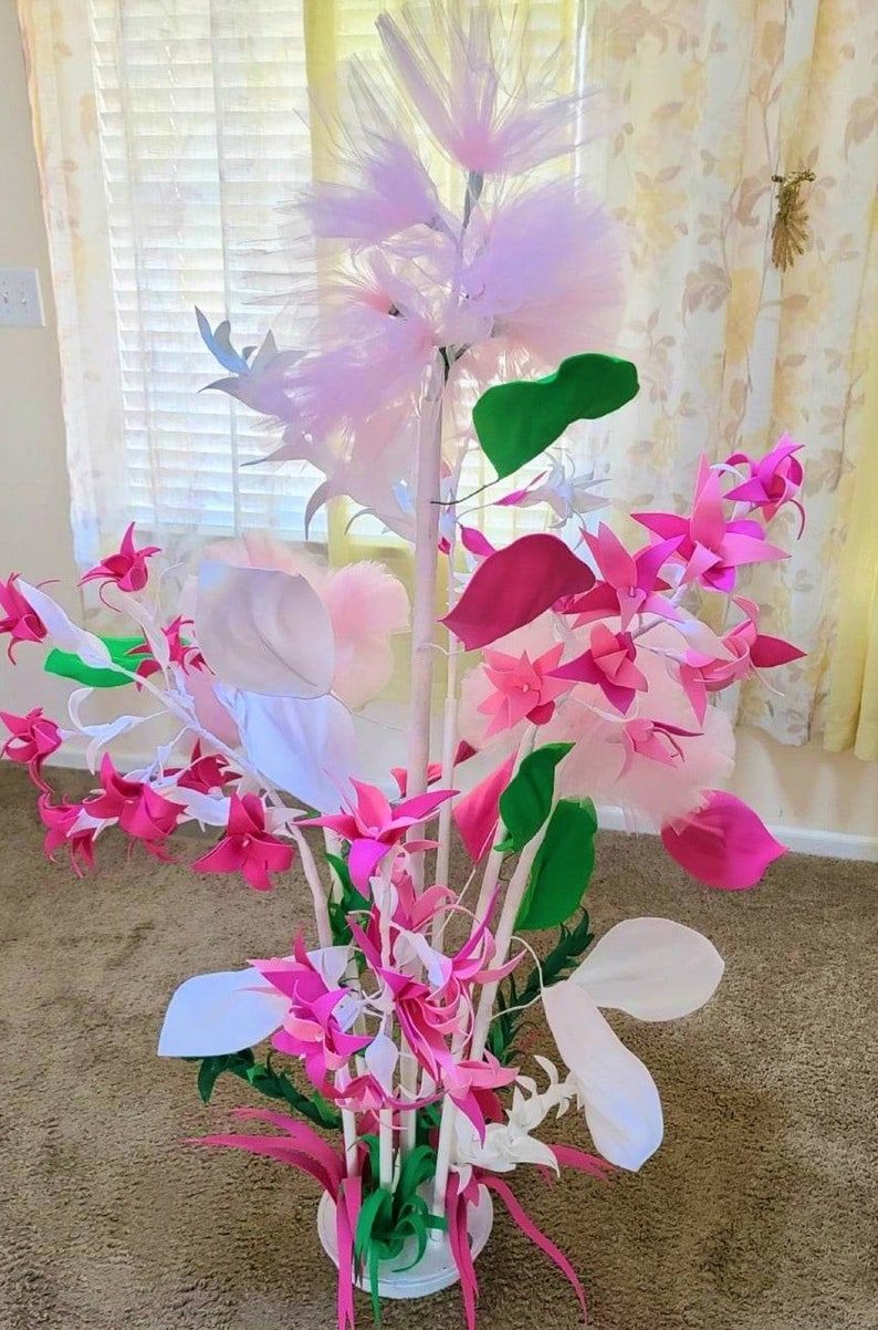 Oversized Pink Flower Installation/5 Ft Tall - Etsy