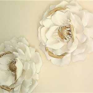 Large Foam Flowers/ Custom Size and Colors/oversized Flowers for Party ...
