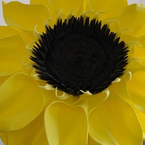 Giant Foam Sunflower With Stem: Indoor/outdoor Decoration - Etsy