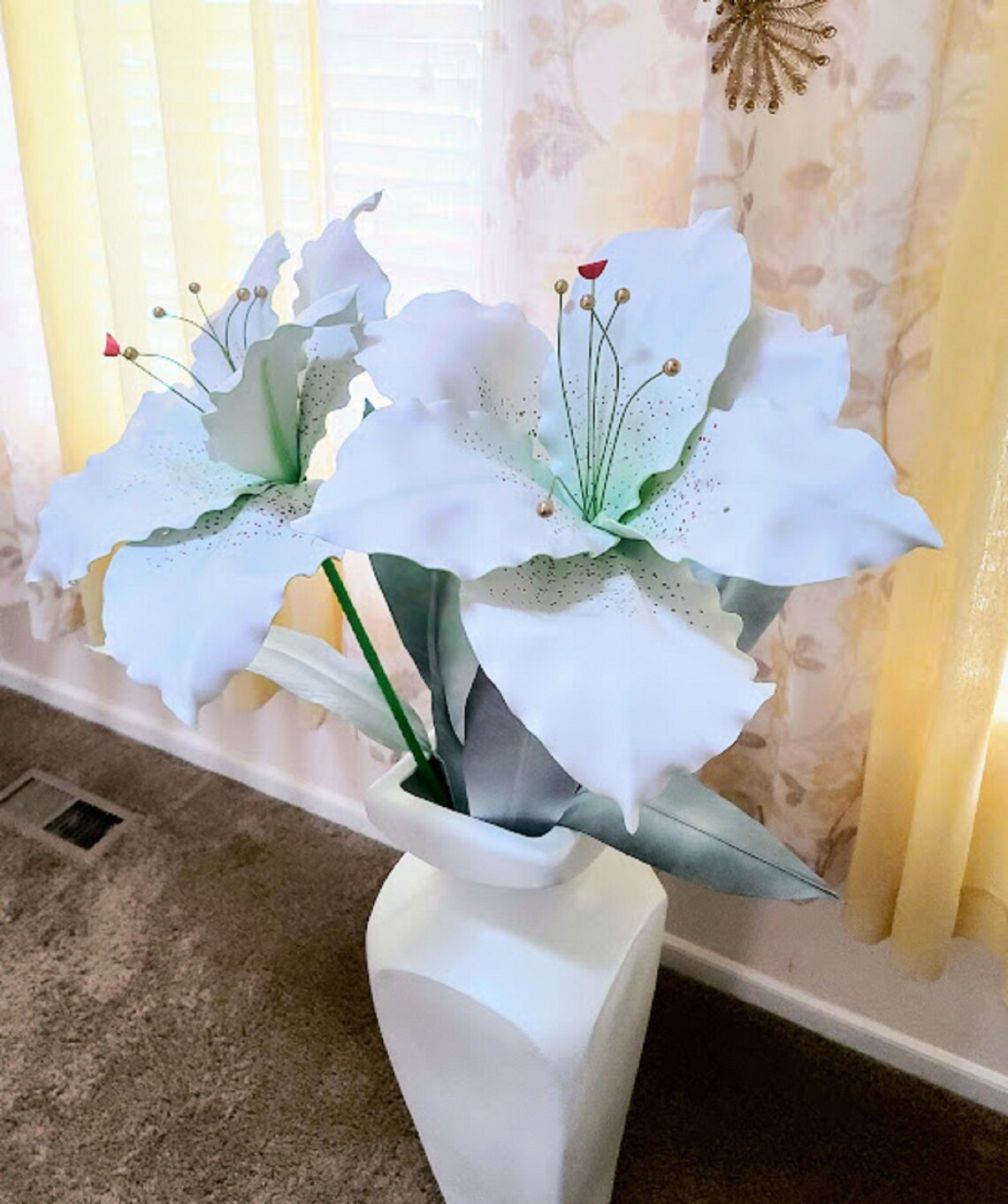 Flowers for a Large Vase/size 15 in Diameter Foam - Etsy