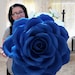 Large Foam Roses/wall Decor/this is NOT a Paper Flowers They Will Last ...