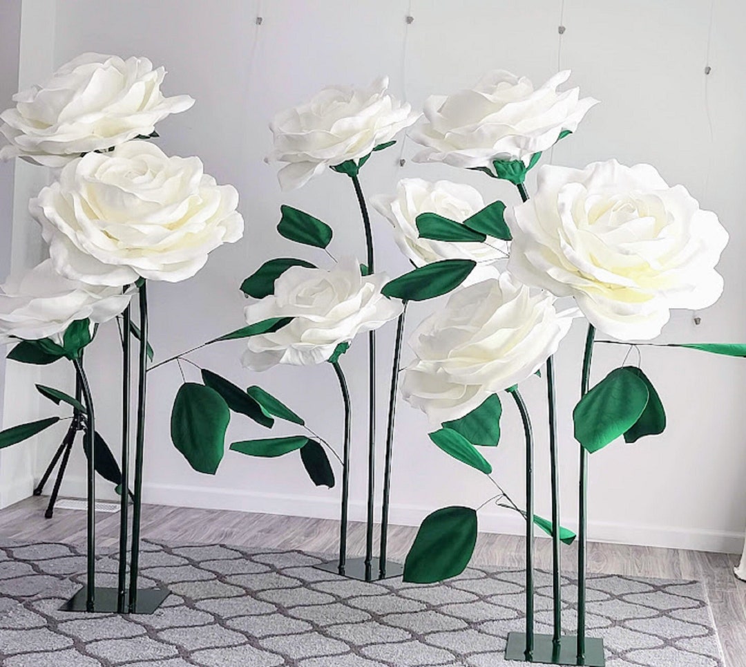 Large Foam Roses Bush/3x22inches in Diameter Roses With 3-5 Feet Tall ...