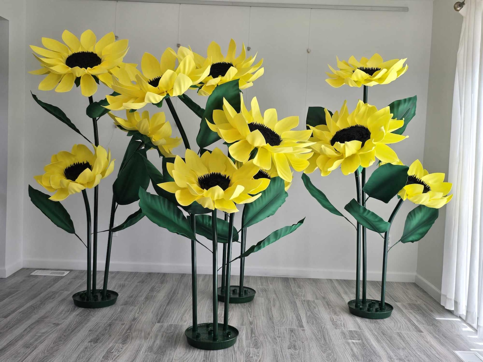 Giant Foam Sunflower With Stem: Indoor/outdoor Decoration - Etsy