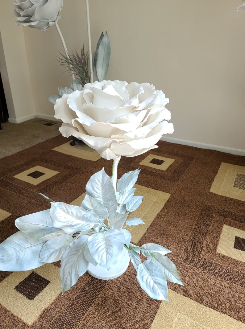 Oversized Foam Roses With Stem/custom Type Color Size/sizes - Etsy