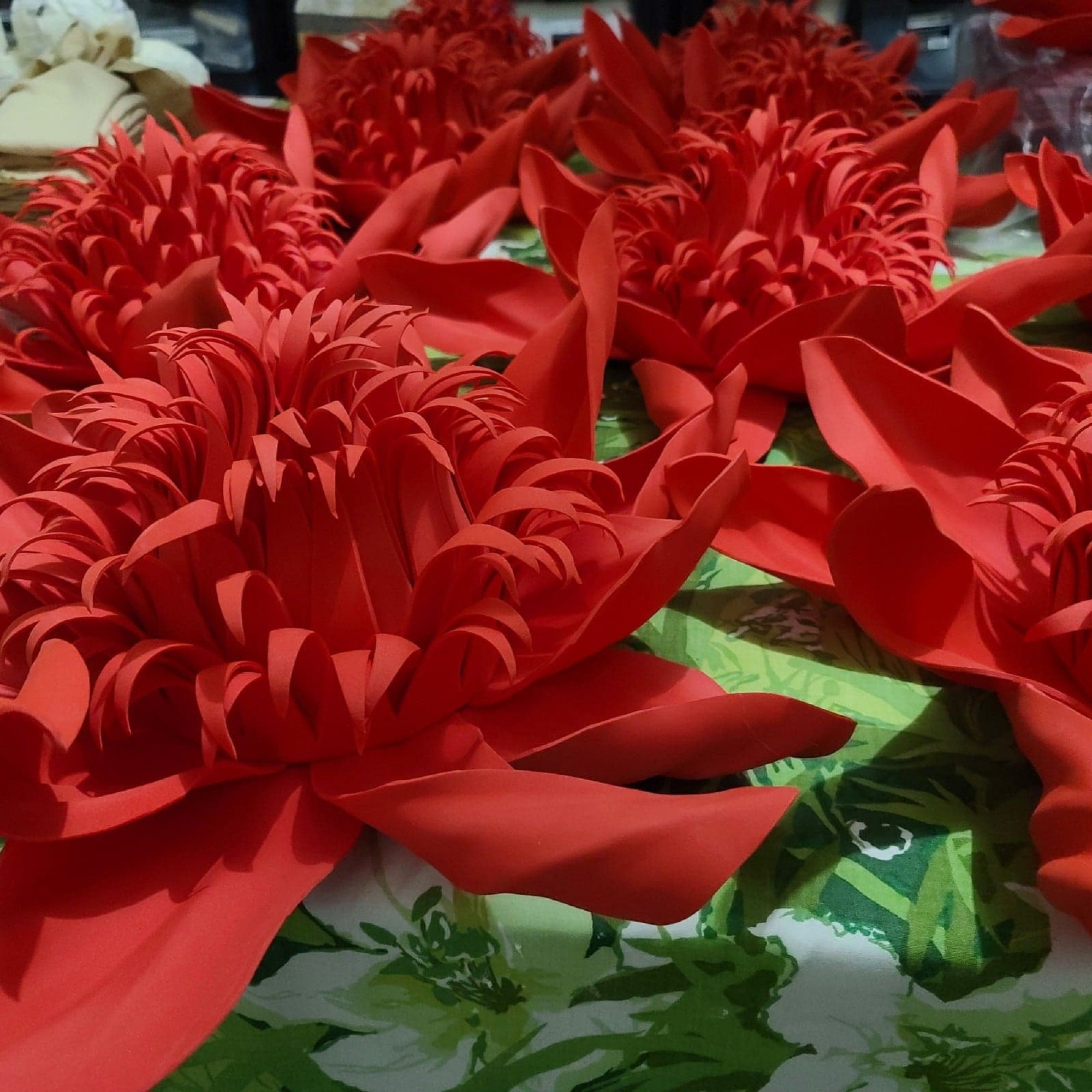Waratah/australian National Large Foam Flowers/custom Types, Sizes ...