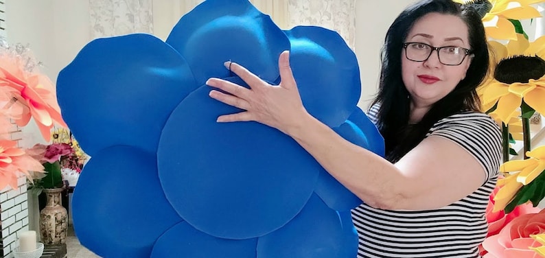 Large Foam Roses/wall Decor/this is NOT a Paper Flowers They Will Last ...