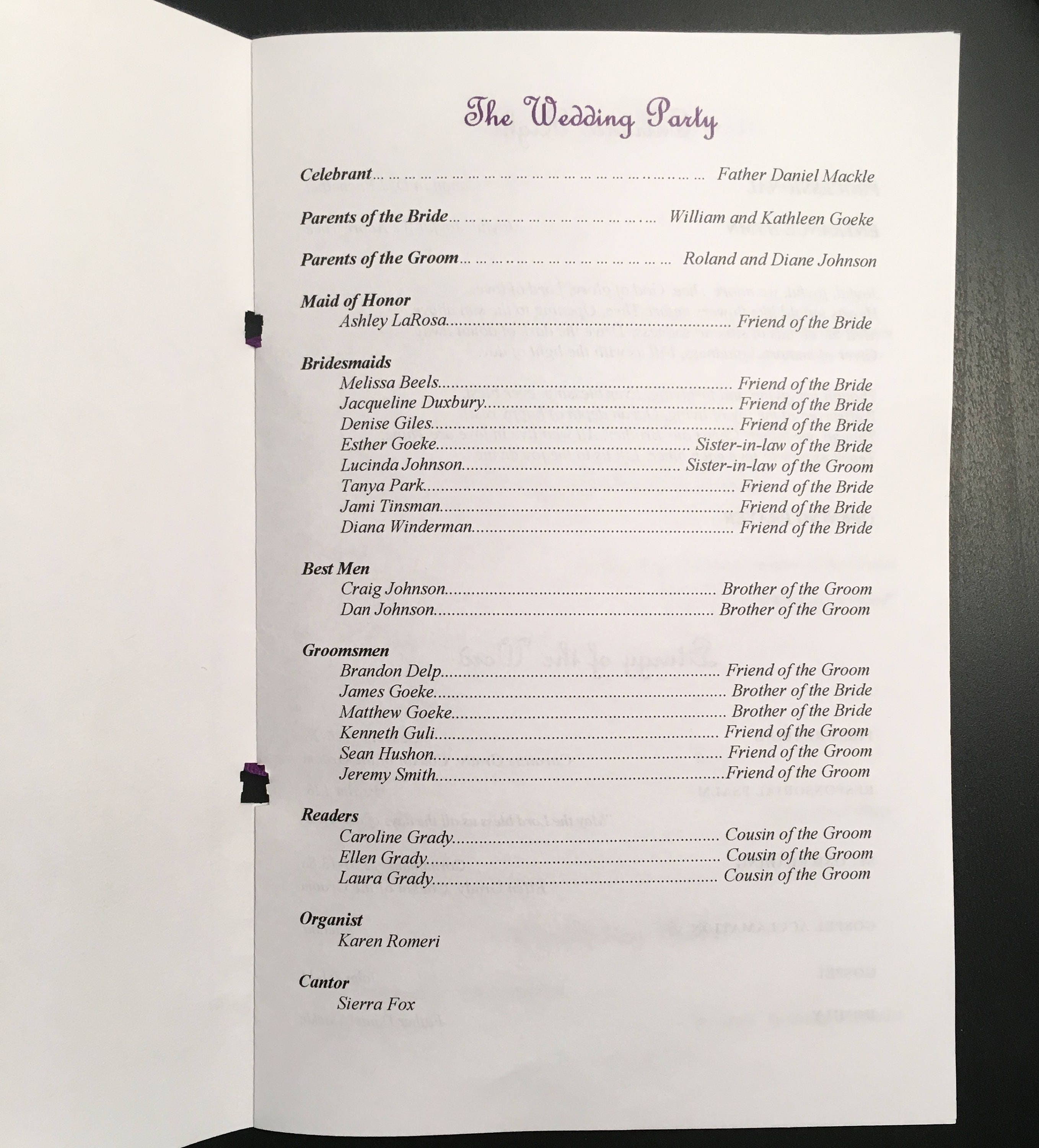 Catholic Wedding Ceremony Mass Printable DIY Program Template | Order ...
