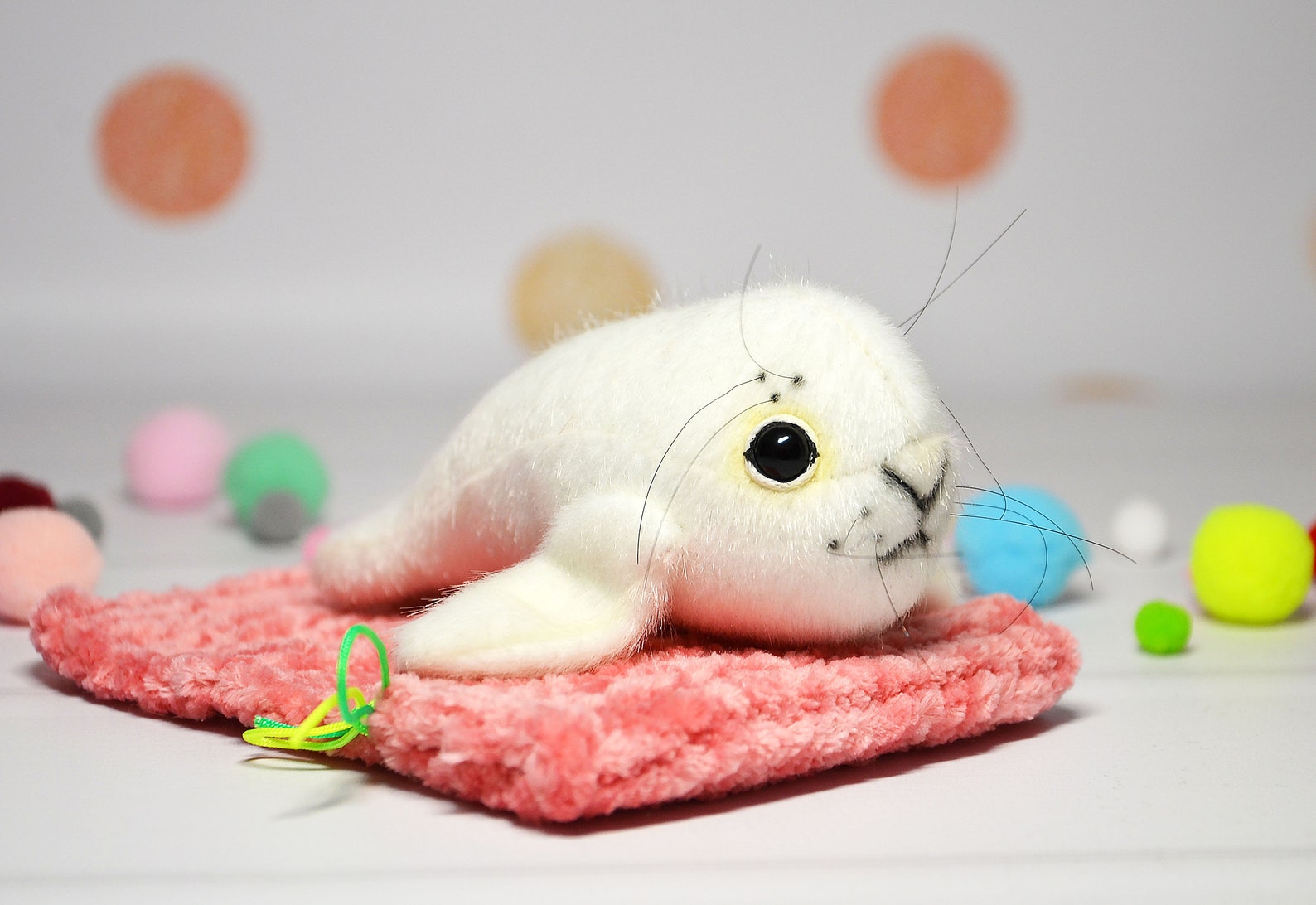 Artist Doll Seal Miniature Seal Stuffed Seal Plush Seal Toy - Etsy